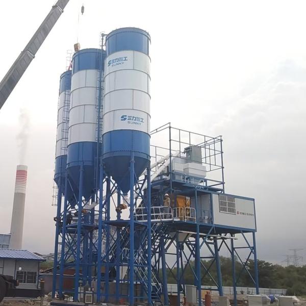 Quality JS1000 Twin-shaft Concrete Mixer 60m3/H Concrete Batching Plant with Automatic Control System for sale
