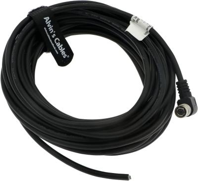 China Alvin's Cables Hirose 6 Pin Female Right Angle Twisted Power IO Trigger Cable for Basler GIGE AVT CCD Camera 10M| 32.8FT zu verkaufen