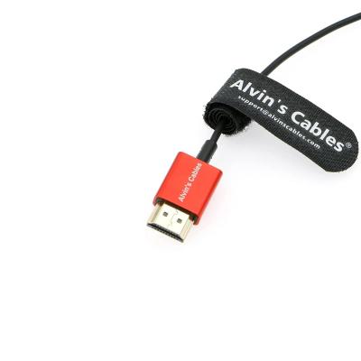 China 8K 2.1 Micro-HDMI para cabo HDMI de alta velocidade para gravação Atomos Ninja V 4K 60P para Canon à venda