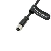 China M12 A Code 5 Pin Female Aviation Socket Sensor Shielded Cable For Industrial Camera Sensor Devices Network 2M 6.5Ft for sale