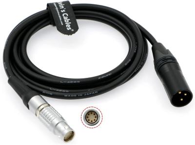 China Alvin'S Cables Power Cable For ARRI Alexa Mini Amira XLR 3 Pin Male To 2B 8 Pin Female 2m 6.5Ft zu verkaufen