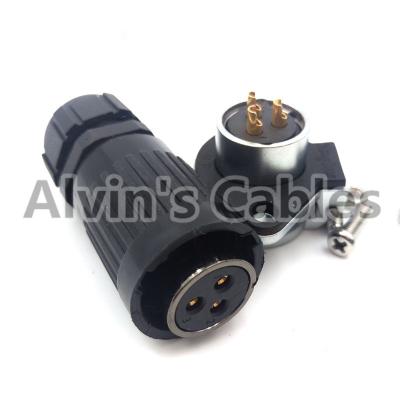 China High Performance Industrial Power Connectors , Led Cable Connectors Bayonet Coupling for sale
