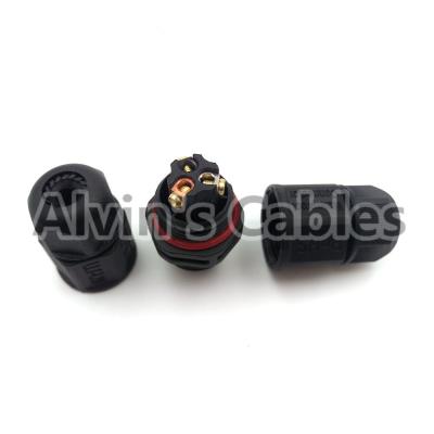 China LLT-L20 IP67 3 Pin Waterproof Cable Connector Video Cable Connectors Premium Quality for sale