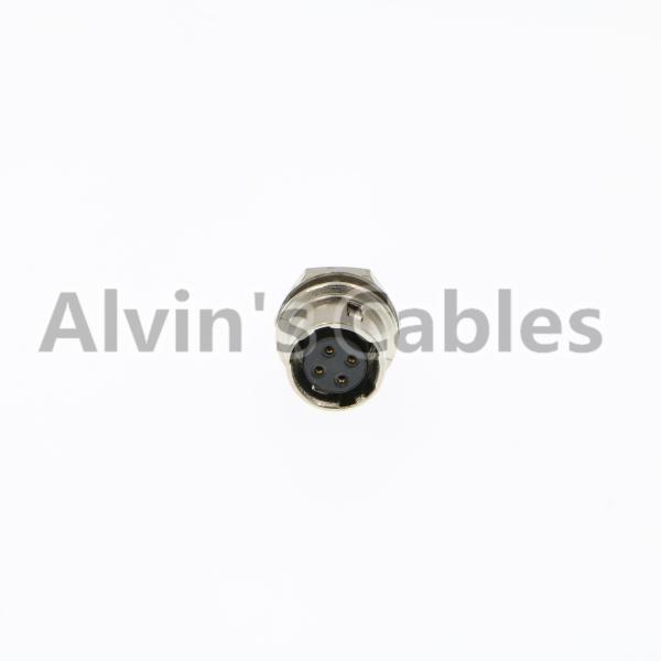 Straight Panel Mount Circular Connector HR10A-7R-4S Hirose 4 Pin Female
