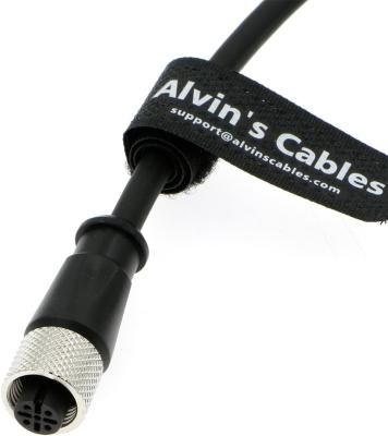 China M12 A-Code 5 Pin Male To Female Aviation Sensor Connector Industrial Shielded Cable For Sensor Devices Network 2M/6.5Ft for sale