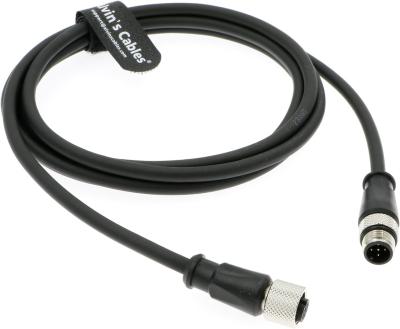 China M12 A-Code 5 Pin Male To Female Aviation Sensor Connector Industrial Shielded Cable For Sensor Devices Network 2M/6.5Ft for sale
