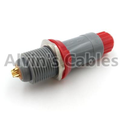 China Lemo 1 P Set 7 Pin Connector And Jack Pac / Plc Gray Jacket Single Positioned 7 Pin Connector for sale