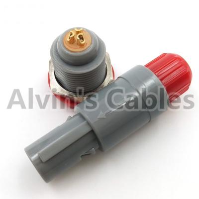 China Lemo 1 P Set 7 Pin Connector And Jack Pac / Plc Gray Jacket Single Positioned 7 Pin Connector for sale
