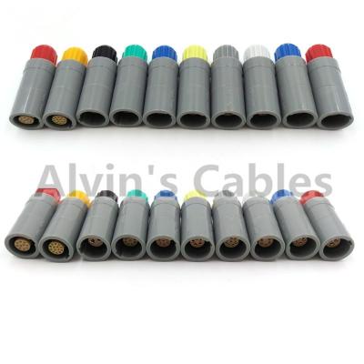China Push Pull Connector 4 Pin Series P Medical Plastic Substitute PRG Plug Connector For Free LEMO 4 Pin Female Connector for sale