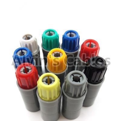 China Push Pull Connector 4 Pin Series P Medical Plastic Substitute PRG Plug Connector For Free LEMO 4 Pin Female Connector for sale