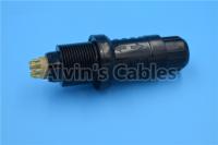 China Medical 8 Pin Plastic Electrical Connectors Quick Push Pull Self Locking System for sale