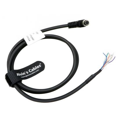 China Alvin'S Cables Hirose 8 Pin Female Right Angle HR25-7TP-8S To Open End High Flex Cable For IDS, Allied Vision GigE zu verkaufen