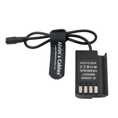China Alvin’s Cables D-Tap to DMW-BLK22/DMW-DCC17 Decoded Dummy Battery Power Adapter Cable for Panasonic Lumix S5 S5II S5K S5 for sale