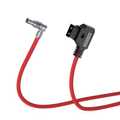China Alvin’s Cables Ultra Soft Power Cable for RED Komodo 6K Camera Rotatable Right Angle 2 Pin Female to D-tap 80cm|31.5inches en venta