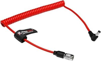 China Alvin's Cables Ultra Soft DC to Hirose 4 Pin Power Coiled Cable for Sound Devices 633| 644| 688, Zoom F4|F8, ZAXCOM for sale