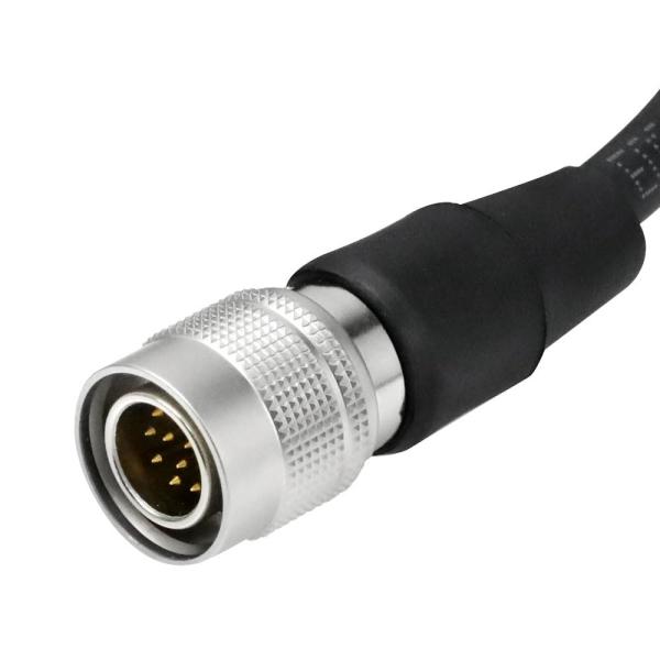 Alvin's Cables Servo Zoom Control Cable for Fujinon Servo Lenses, for Canon Zoom Controllers, Hirose 12-Pin to 8-Pin Adapter Cable 20cm| 7.9inches