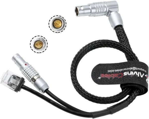 Alvin's Cables Control Cable для ARRI ETH 10 штифтов вращаемый прямоугольный к RJ45 и 2 штифтов мужской 24В питательный кабель для ARRI Alexa Mini LF зарядка LF Mini SXT зарядка 35 Камера, Teradek COLR