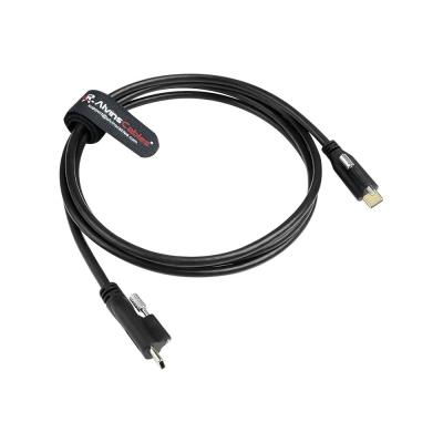 Chine Les câbles d'Alvin verrouillent le câble d'alimentation USB-C vers USB-C pour le moniteur Blackmagic Pyxis, l'URSA Cine EVF, type-C 3.1 10Gbps câble de transfert de données pour Blackmagic Pyxis 6K ou URSA Cine 12K, 3.3ft à vendre