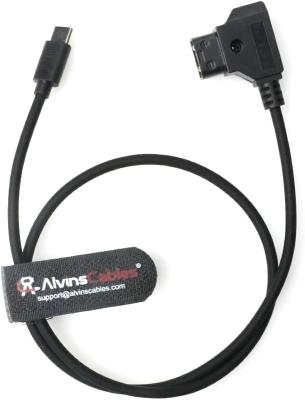 China Alvin's Cables Dtap to USB-C Power Cable, 2ft Ultra Soft & Flexible Dtap to Type C Enhanced Power for Tilta Nucleus Nano II Wireless Lens Control Motors for sale