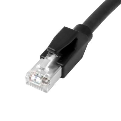 중국 알빈 케이블 M12 X-코드 8 핀 여성에서 RJ45 이더넷 케이블 Cat6a 고 플렉스 보호용 코그넥스 키엔스 바슬러 산업 자동화 필드 버스 모듈 3.3ft/1m 판매용