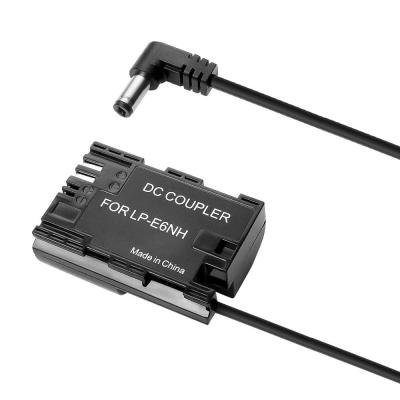 China Alvin's Cables LP-E6NH Dummy Battery to DC Power Cable for Canon-R5C Camera, EOS R7 R6 R 90D 80D 7D Mark II 7D 70D6D 60D 5D Mark IV 5DS Camera, 50cm/19.7inches for sale