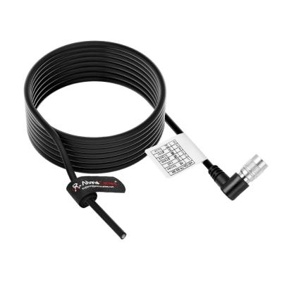 중국 알빈 케이블 HR10A-7P-6S 히로즈 6 핀 여성부터 오픈 엔드 전력 I / O 케이블 하이 플렉스 보호용 소니 CCD XC-75, 바슬러 에이스 GigE, AVT GigE 산업 카메라 9.8ft / 3m 판매용