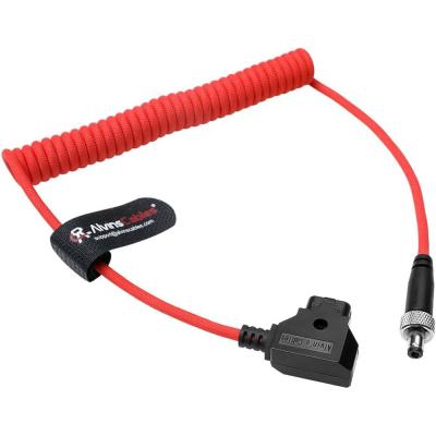 China Cables de Alvin Atomos Ninja V D-tap Cable de alimentación, 1.6-4 pies Dtap para bloquear DC 2.1 Cable enrollado para Blackmagic Video Asistente, para Hollyland Mars 400S, Ultra Flexible en venta
