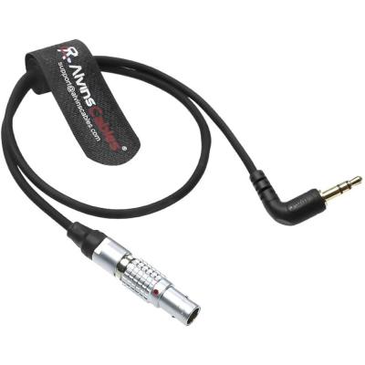 China Alvin's Cables Tentacle Sync Adaptador Cable Tentacle Timecode Generator para ARRI Dispositivos de Som Alexa 5 Pins Macho para 3.5MM Ângulo Direito à venda