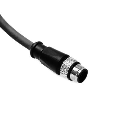 中国 アルヴィンのケーブル M12 Dコード 4ピン 男性から M12 Dコード 4ピン 男性 イーサネットケーブル キエンス・バウマー 病室カメラ,ハイフレックス Cat6aケーブル 産業自動化,EtherCAT/PROFINET,ロボット 26.2ft/8m 販売のため