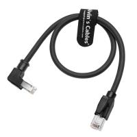 China Alvin's Cables Profinet Cable 49.2ft Right-Angle Shielded Cat6 for sale