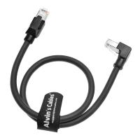 China Alvin's Cables Profinet Cable 49.2ft Right-Angle Shielded Cat6 for sale
