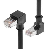 China Alvin's Cables Profinet Cable 49.2ft Right-Angle Shielded Cat6 for sale