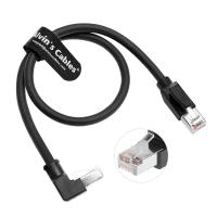 China Alvin's Cables Profinet Cable 49.2ft Right-Angle Shielded Cat6 for sale