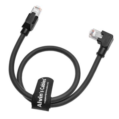 중국 Alvin's Cables Profinet Cat6 차폐 이더넷 케이블 좌각 고유연성 금도금 15m (PLC 로봇용) 판매용