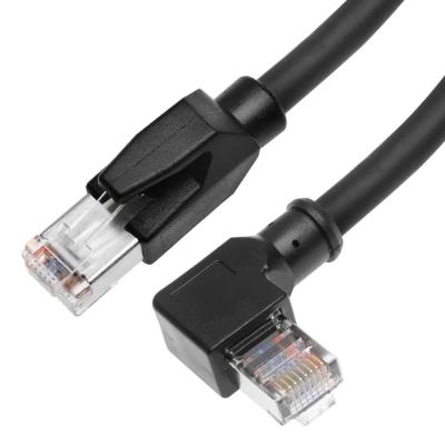 中国 アルヴィンズケーブル プロフィネット CAT6A シールドエスネットケーブル 右角 高フレックス ゴールドプレート 15m 工業自動化用 販売のため