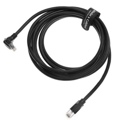 중국 산업용 카메라용 알빈의 수직 스크루 잠금 CAT6a GigE 케이블 판매용