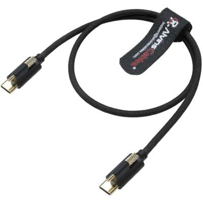 China Cable USB C de bloqueo de Alvin para Blackmagic Pyxis URSA 10Gbps 20 pulgadas en venta
