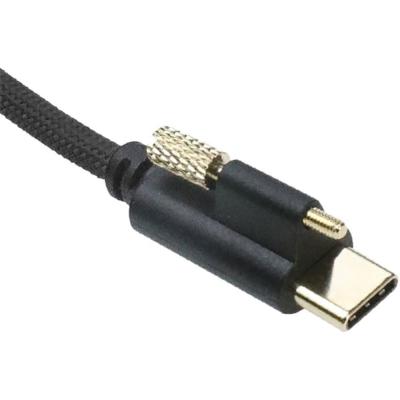 China Cable USB C de bloqueo de Alvin para Blackmagic Pyxis URSA 10Gbps 20 pulgadas en venta