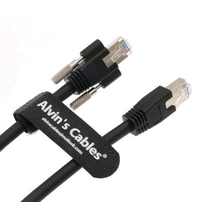China Alvin's GigE Vision CAT6a Cable, 9.84ft, Shielded, High-Flex, RJ45 Lock for sale