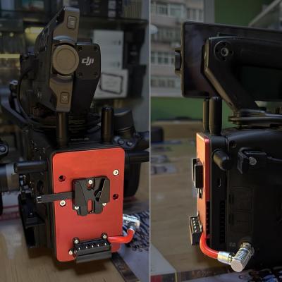 China Alvin's V-Mount Battery Plate for DJI Ronin 4D with 6-Pin 1B Output for sale