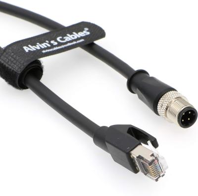 Chine Le câble Ethernet M12 à 4 broches pour l'automatisation industrielle à vendre