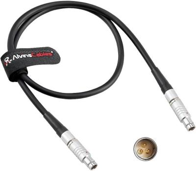 Chine Câbles Alvin RS 3 broches mâle vers Fischer 3 broches mâle 24V pour ARRI Alexa, pour Sony Venice vers Cinetape Mesure 50cm | 19.7 pouces à vendre