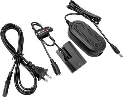 China Alvin's LP-E6P Dummy Battery AC Adapter for Canon R5 R6 R5C R7 5D 6D 7D 13ft for sale
