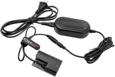 China Alvin's LP-E6P Dummy Battery AC Adapter for Canon R5 R6 R5C R7 5D 6D 7D 13ft for sale
