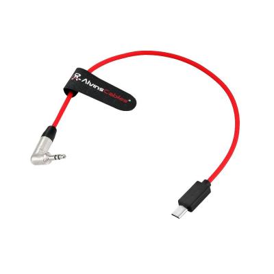 China Alvin's Cables Tentacle Timecode Cable for Sony FX3| FX30| A7S3| A1 Camera, Ultra-Soft 3.5mm TRS to Micro USB Timecode Cable for Tentacle SYNC E 35cm| 13.8in for sale