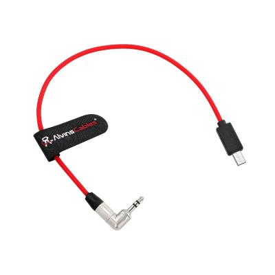 China Alvin's Cables Tentacle Timecode Cable for Sony FX3| FX30| A7S3| A1 Camera, Ultra-Soft 3.5mm TRS to Micro USB Timecode Cable for Tentacle SYNC E 35cm| 13.8in for sale