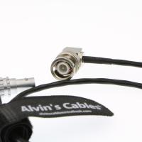 China 5 Pin Lemo To BNC Timecode Cable Right Angle SMPTE Time Code Out ARRI Mini Sound Devices ZAXCOM for sale