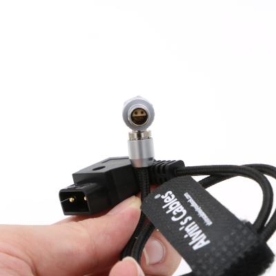 China Z Cam E2 Camera Power Cord Right Angle 4 Pin To D Tap 12 Inches Length Durable for sale