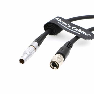 중국 Hirose 4 Pin Steadicam에서 남성 케이블 힘 Teradek 놀이쇠에 2개의 Pin 남성 판매용