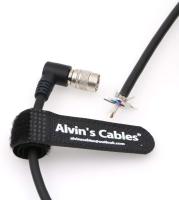China TIS GigE Camera Right Angle Hirose Trigger Strobe PWS Cable for sale